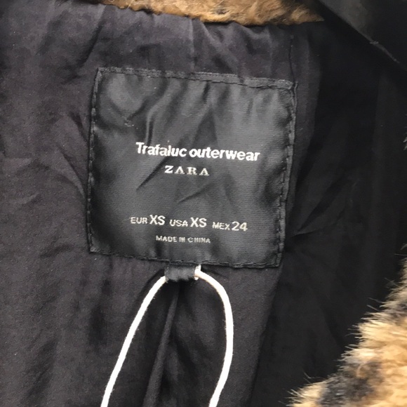 Zara | Jackets & Coats | Zara Faux Leopard Fur Jacket | Poshmark